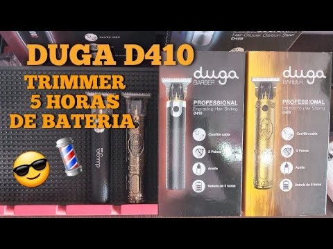 DUGA D410 TRIMMER CON UNA AUTONOMÍA DE 5 HORAS💪😎💈 - YouTube