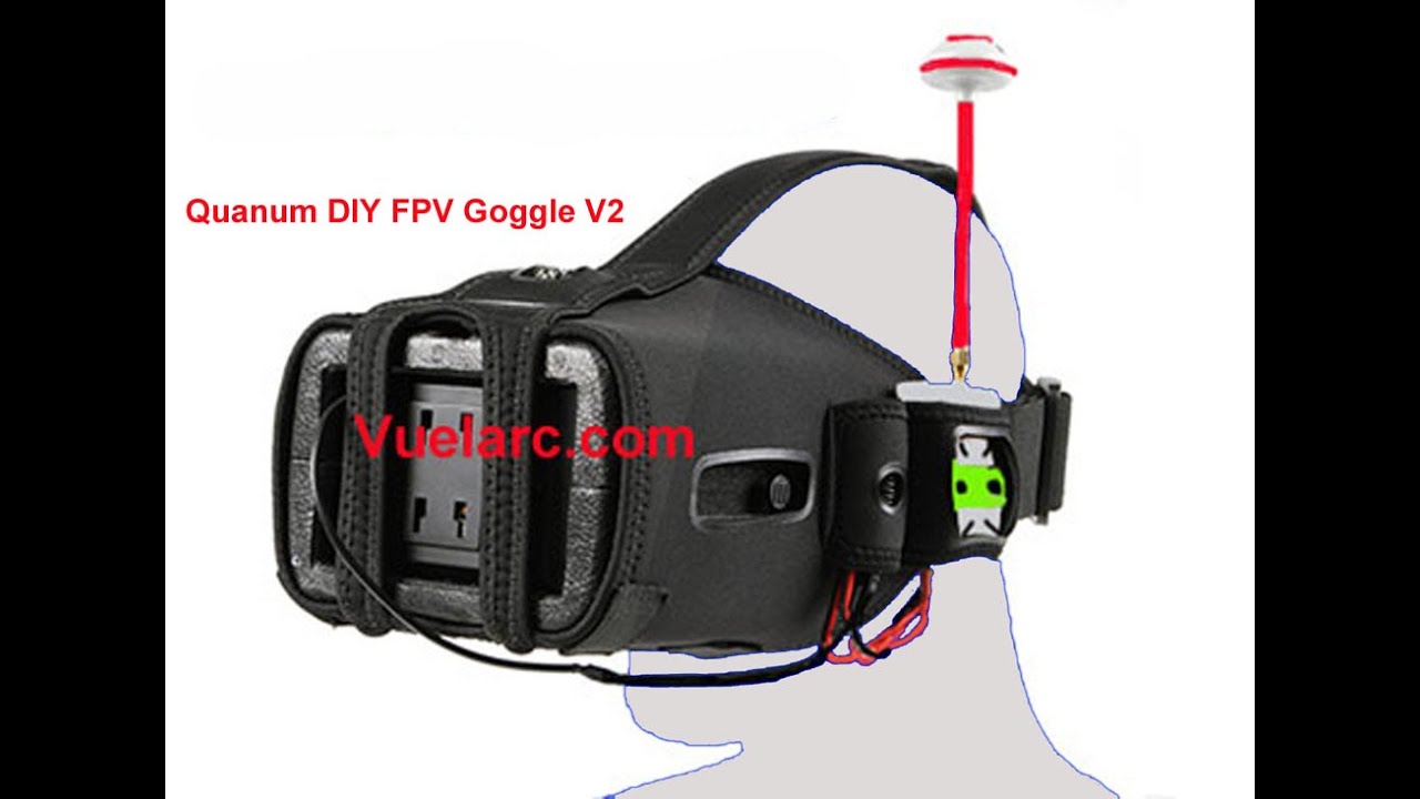 Quanum DIY FPV Goggle V2 Español - YouTube