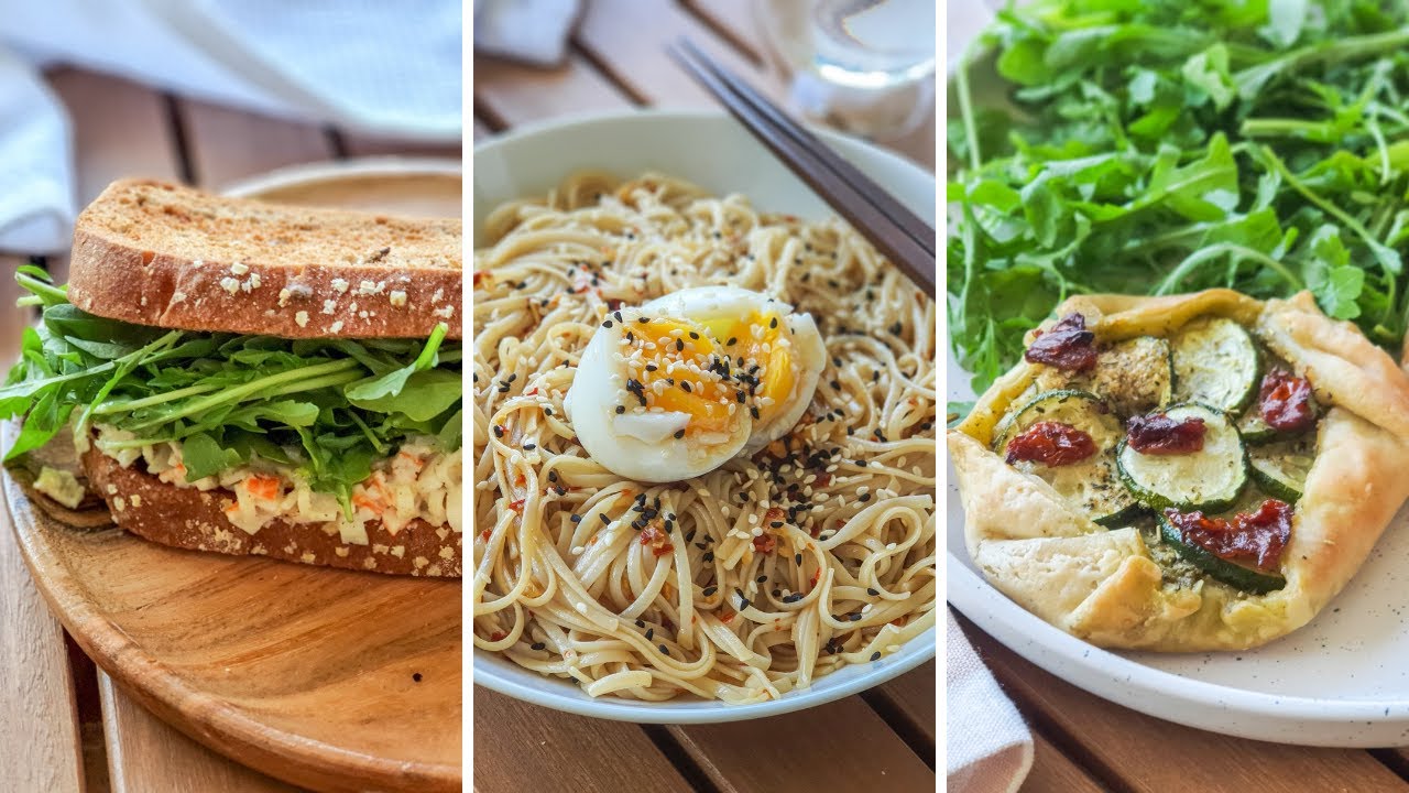 3 RECETTES DE LA FLEMME SANS GLUTEN ET SANS LACTOSE - YouTube