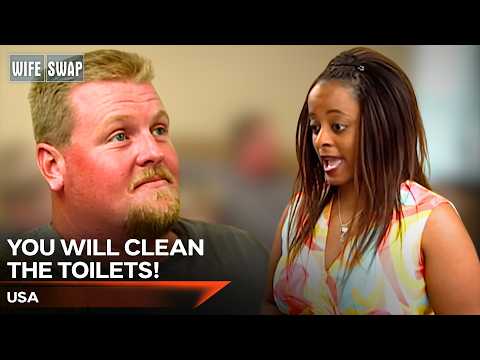 Huge Shock for the Husband Who Says 'In My House, Women Obey!' | S2 E2 | Wife Swap USA