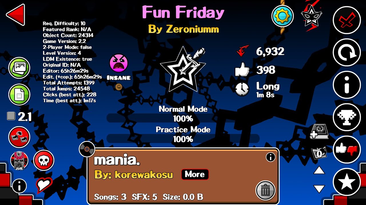 [GD] Fun Friday - Zeroniumm ( @Zeronium ) - YouTube