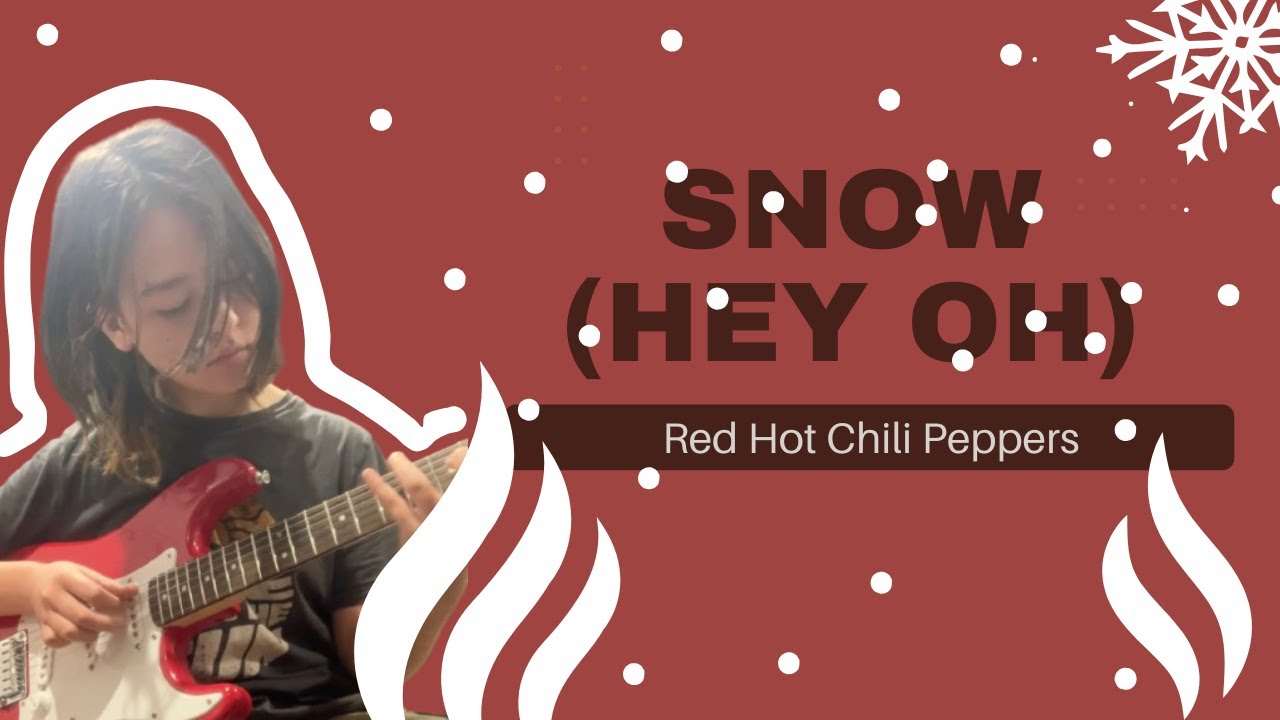 Snow (Hey Oh) by Red Hot Chili Peppers on Electric Guitar 🎸 - YouTube
