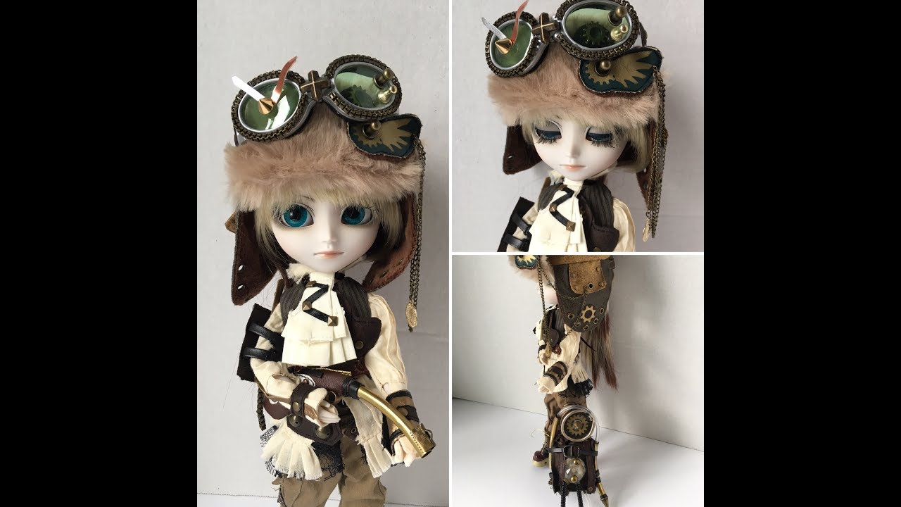 Isul Helios Pullip little brother Steampunk series doll review - YouTube