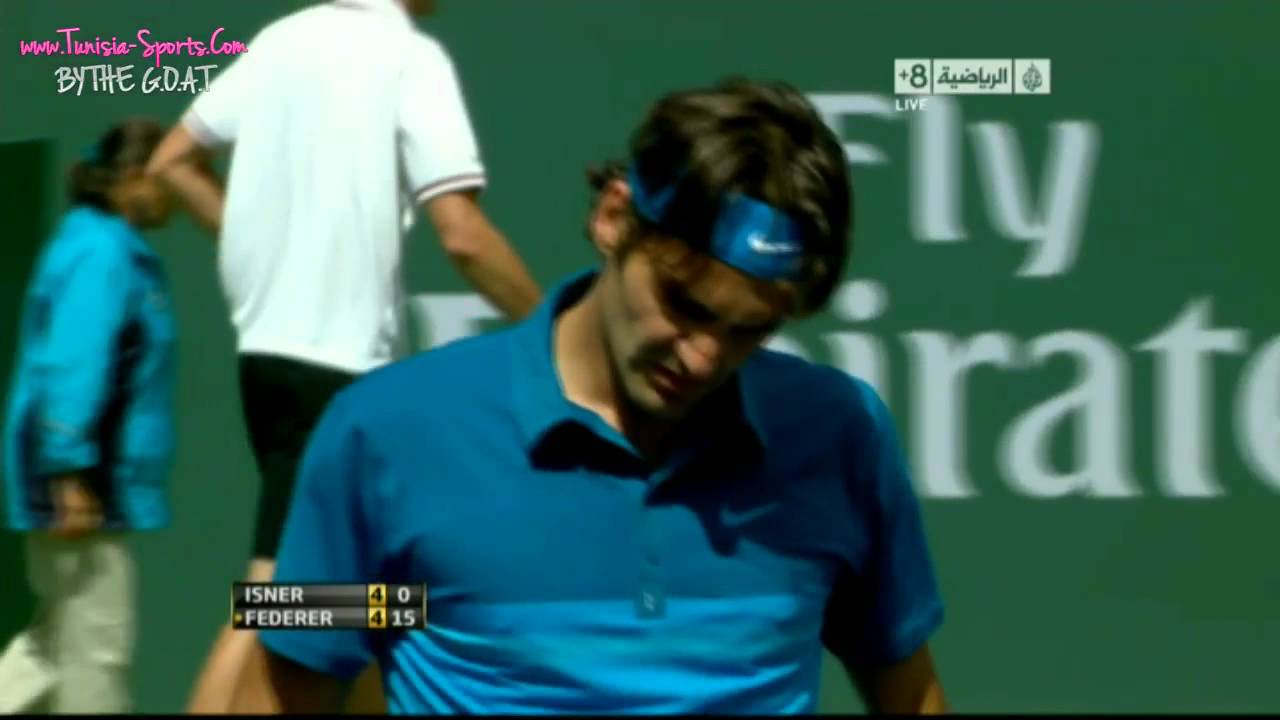 Roger Federer vs J.Isner Indian Wells Final 2012 Highlights [HD] - YouTube
