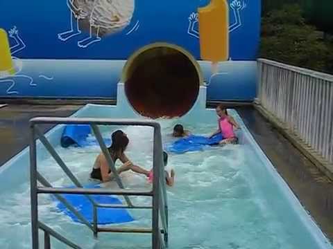 Fun at the Parakai Springs - YouTube