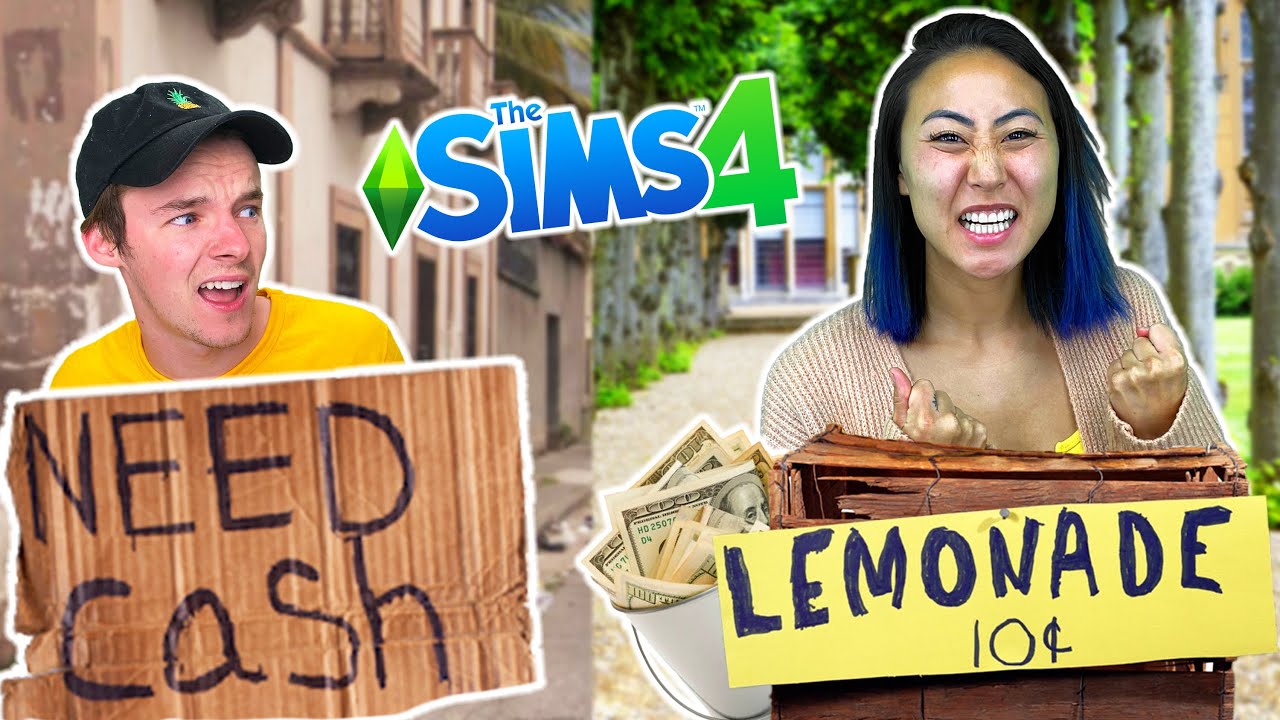 Who Can Make The Most Money In 24 HOURS In Sims - YouTube