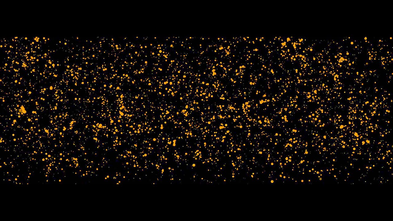 Gold Particle Footage - YouTube