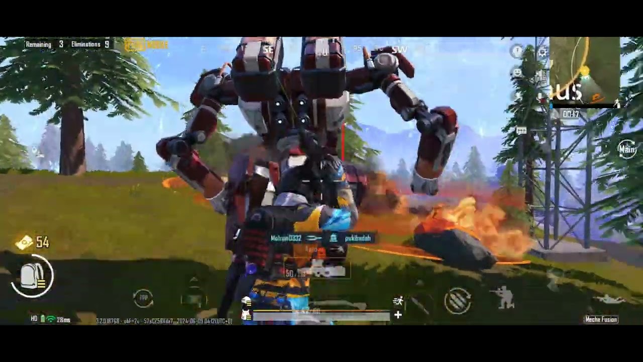 Chicken Dinner in Mecha Robot | PUBG MOBILE latest updated event - YouTube