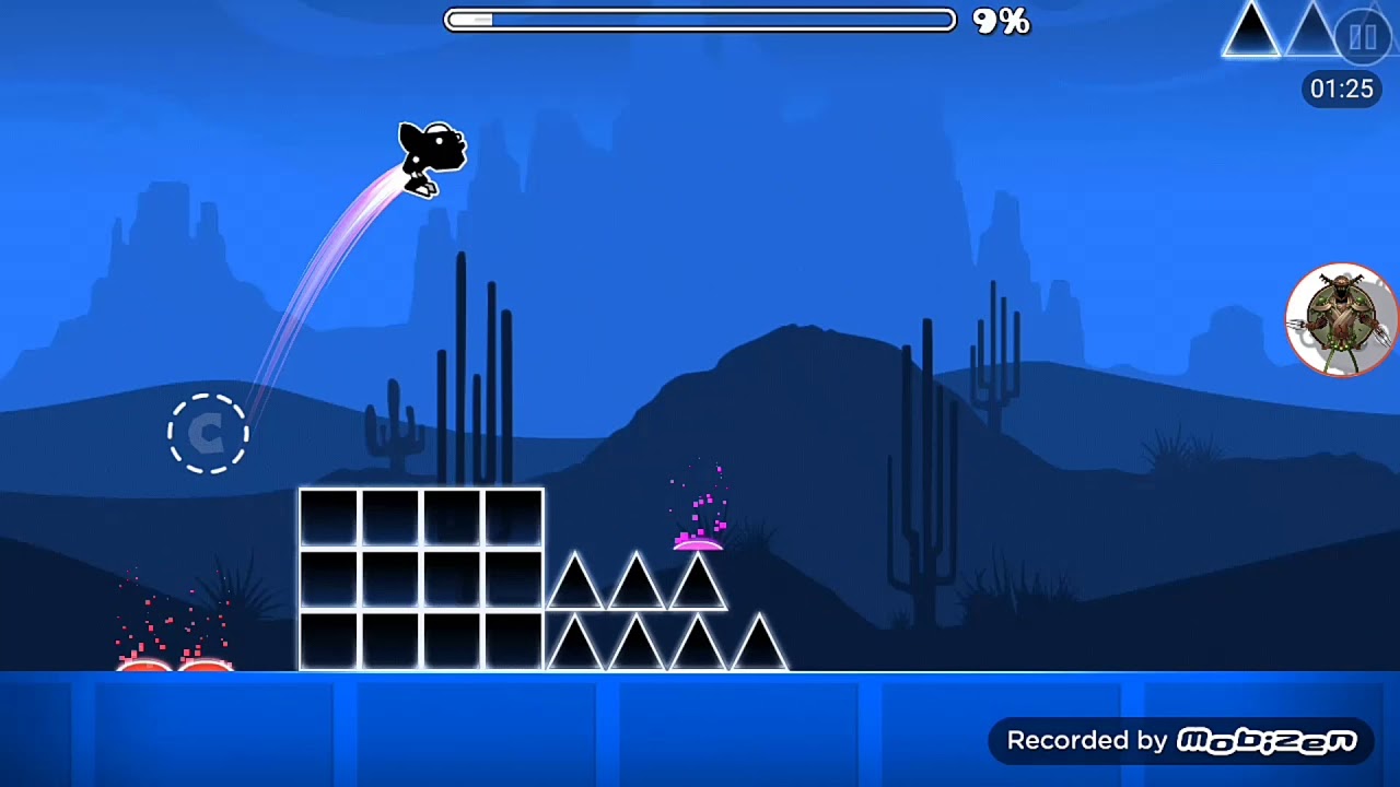 Geometry dash 2.2 smjs: space invaders preview 2 - YouTube