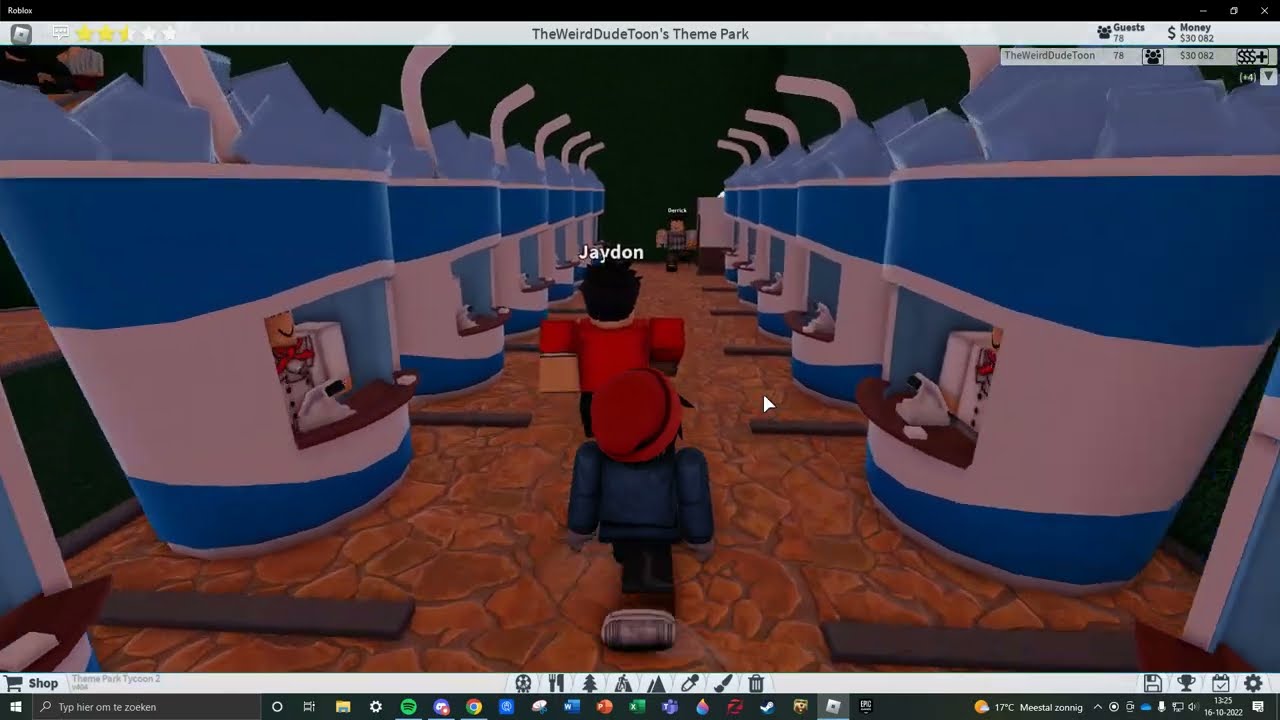 New CLeaning animation Theme park TYcoon - YouTube