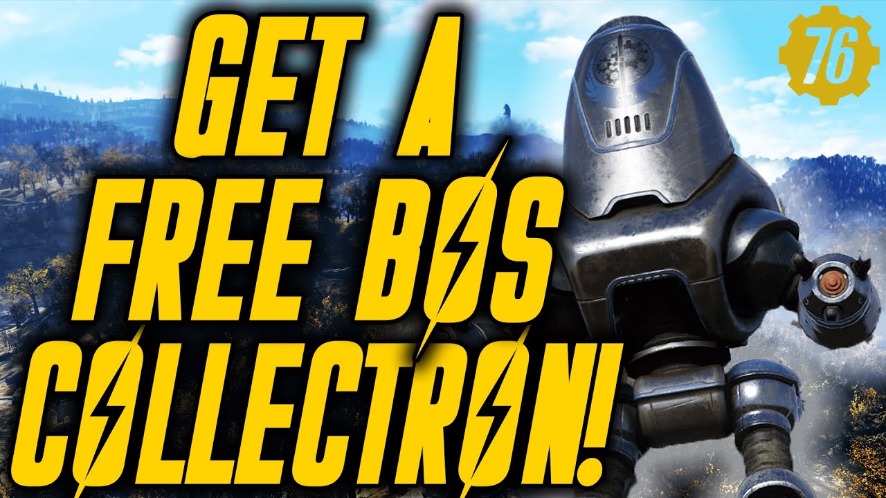 Bethesda Give FREE BOS COLLECTRON in Fallout 76! - YouTube
