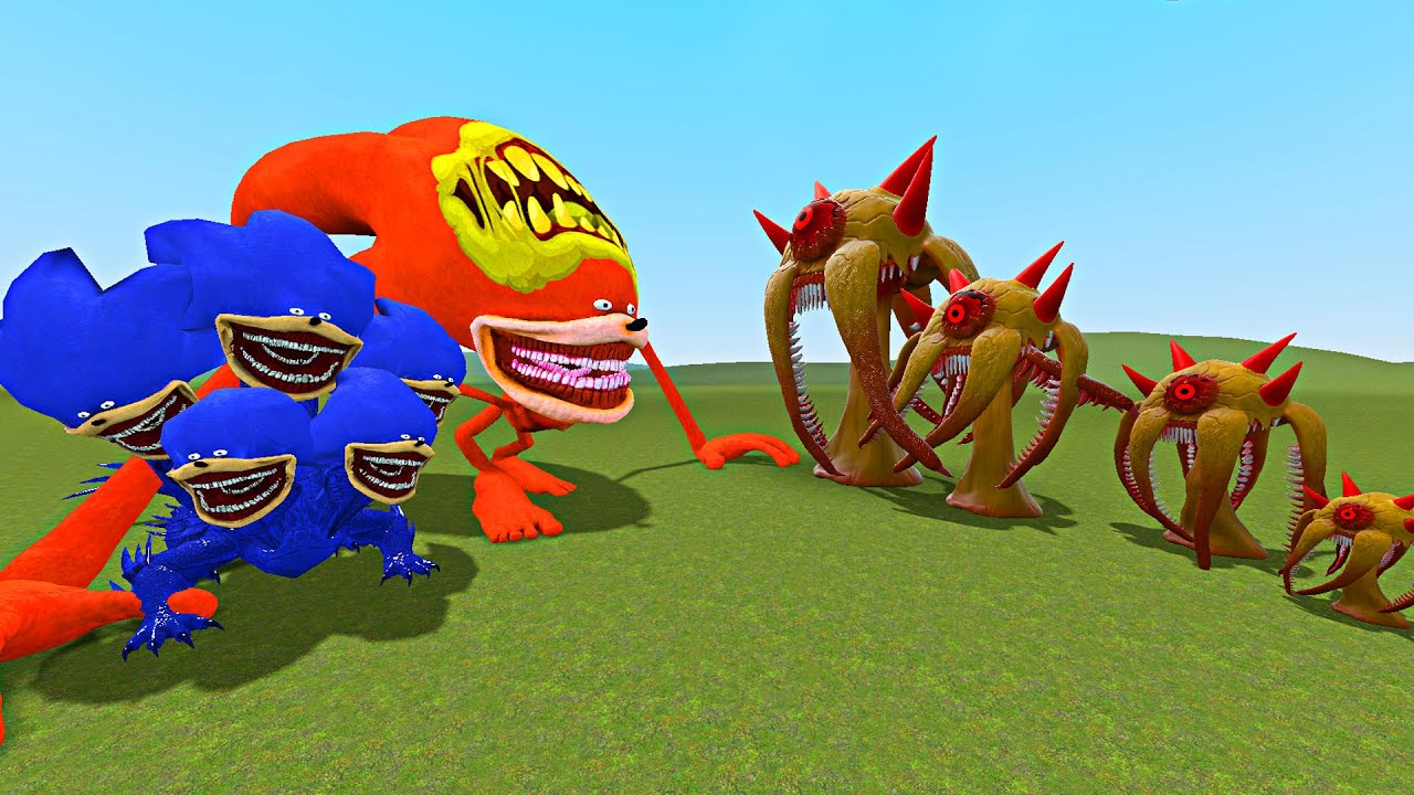 Sonic Tapes Red1 With Sonic Hydra Defeats Sprunki Evolution Simon3 In ...