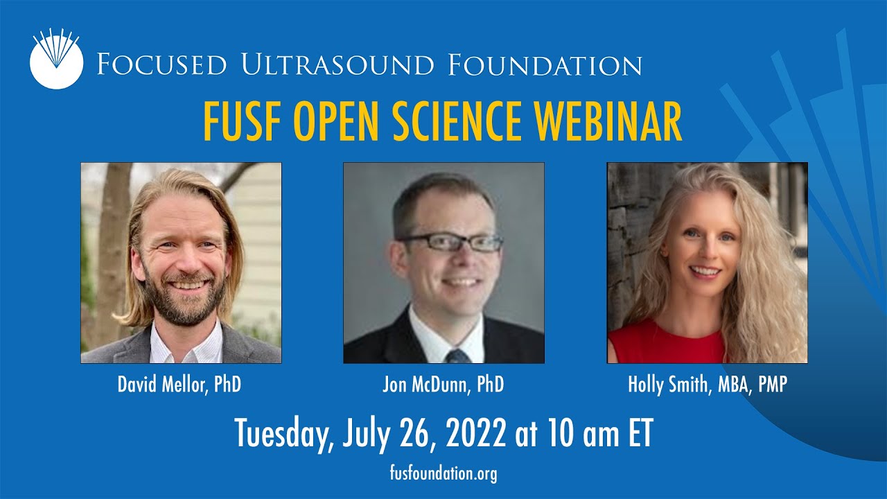 FUSF Open Science Webinar (7/26/22) - YouTube