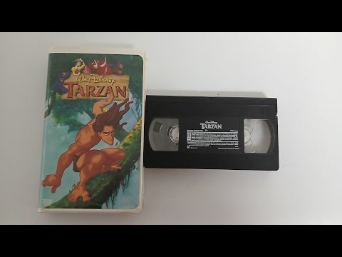 Opening and Closing to Tarzan 2000 VHS 60fps