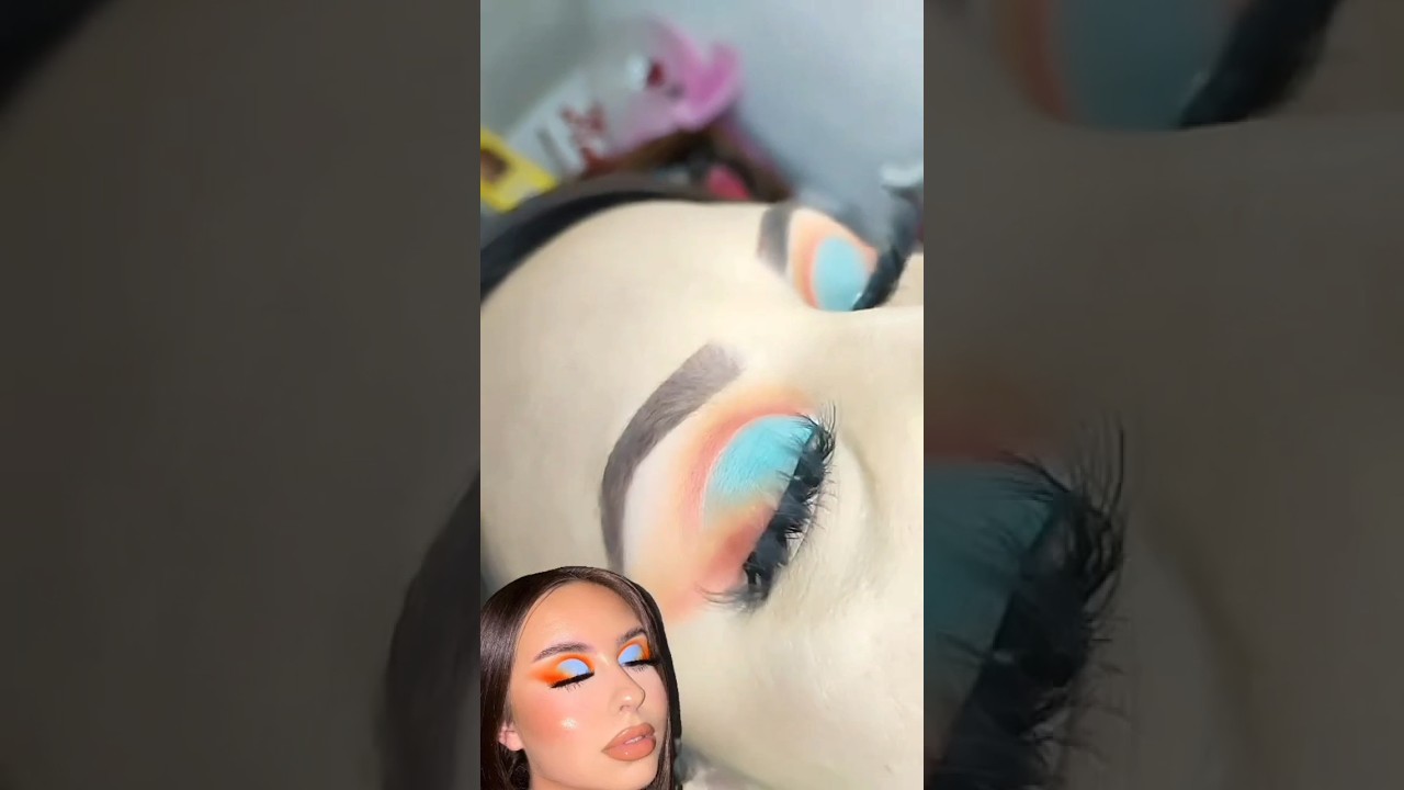 recreando Maquillaje naranja #makeup #maquillaje - YouTube