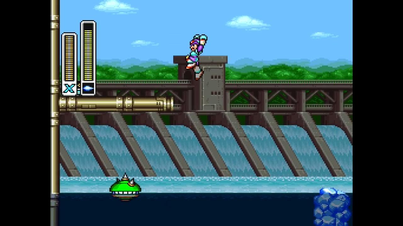 Mega Man X3-100% Walkthrough Toxic Seahorse Stage-[No damage] - YouTube