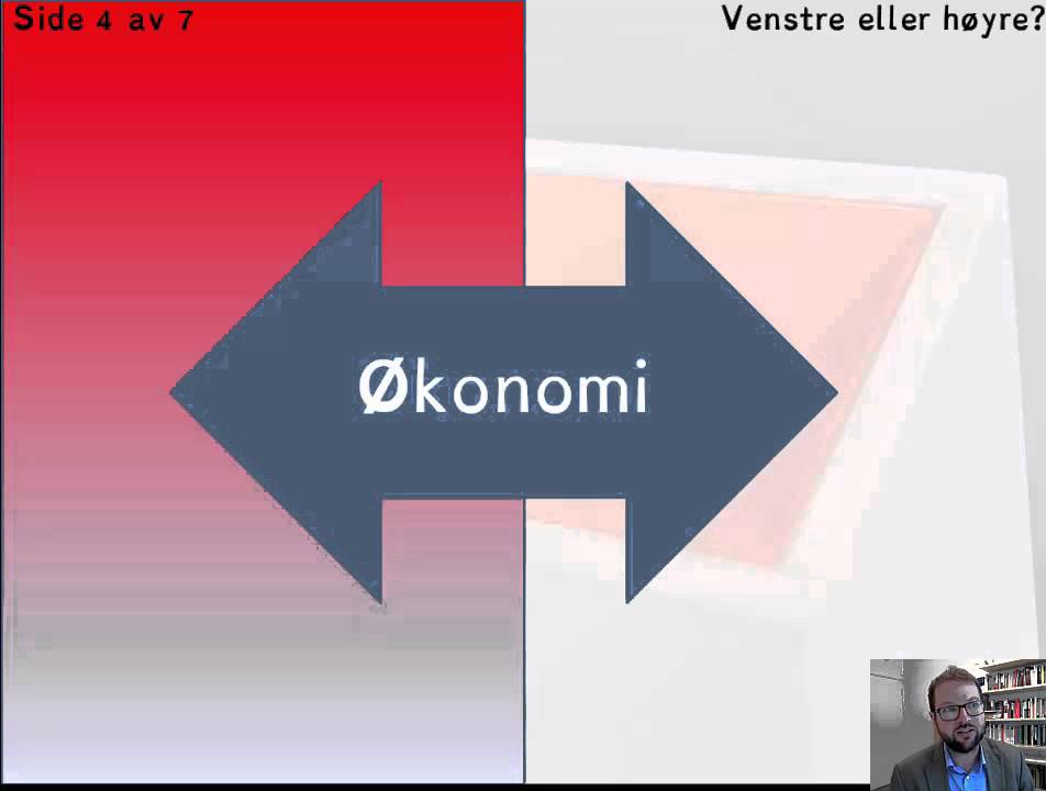 Venstre eller høyre i politikk - YouTube