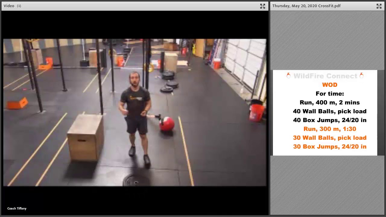 Thursday, May 21st CrossFit Workout - YouTube