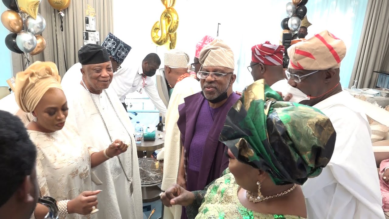 CEO BABA IJEBU LOTTO: SEE HOW KESSINGTON ADEBUTU WAS CELEBRATED @ 86 BY ...