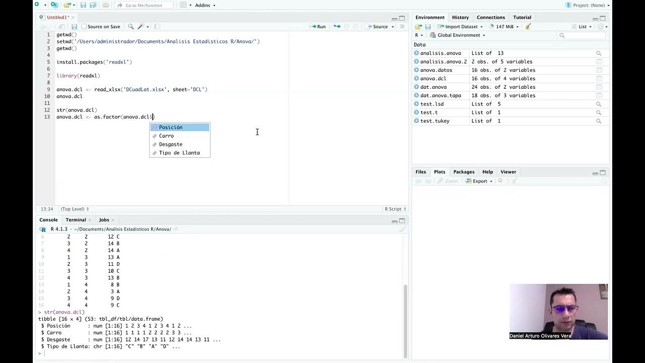 Estadistica con R (Convertir Variables Numericas a Factor) - YouTube