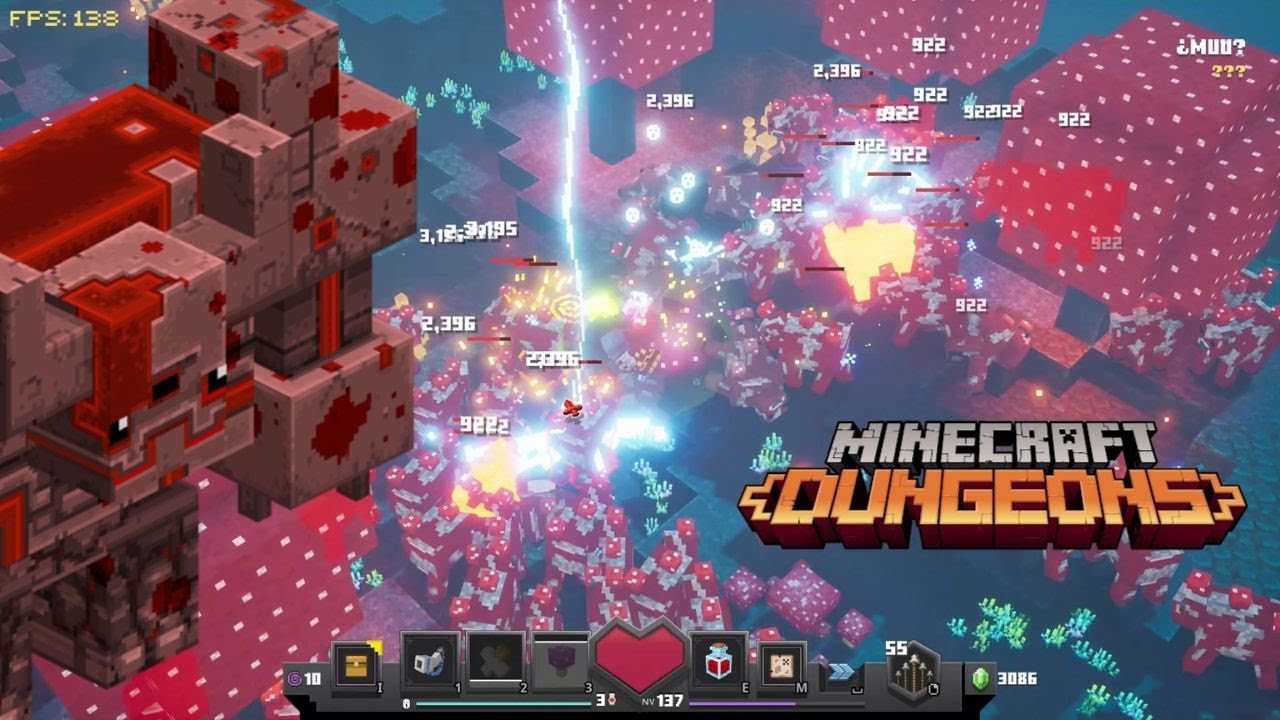 Minecraft Dungeons - COW LEVEL GAMEPLAY Walkthrough Apocalypse VII ...