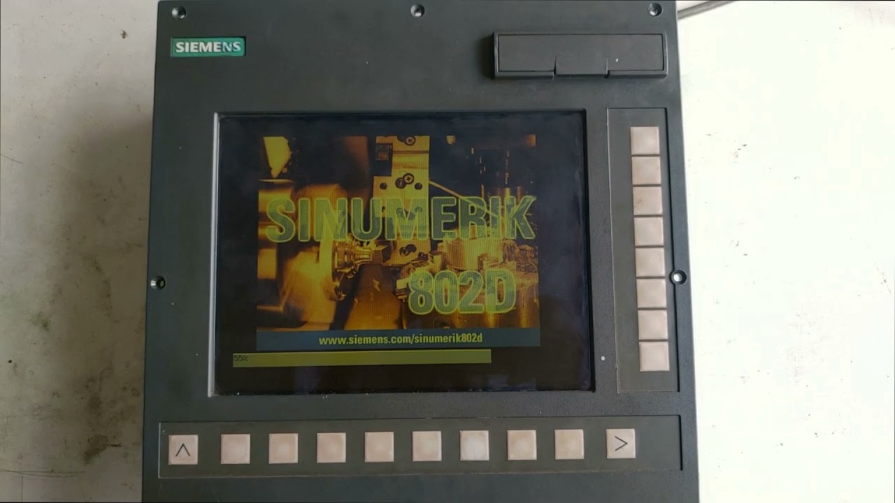 SIEMENS / SINUMERIC 802D - YouTube