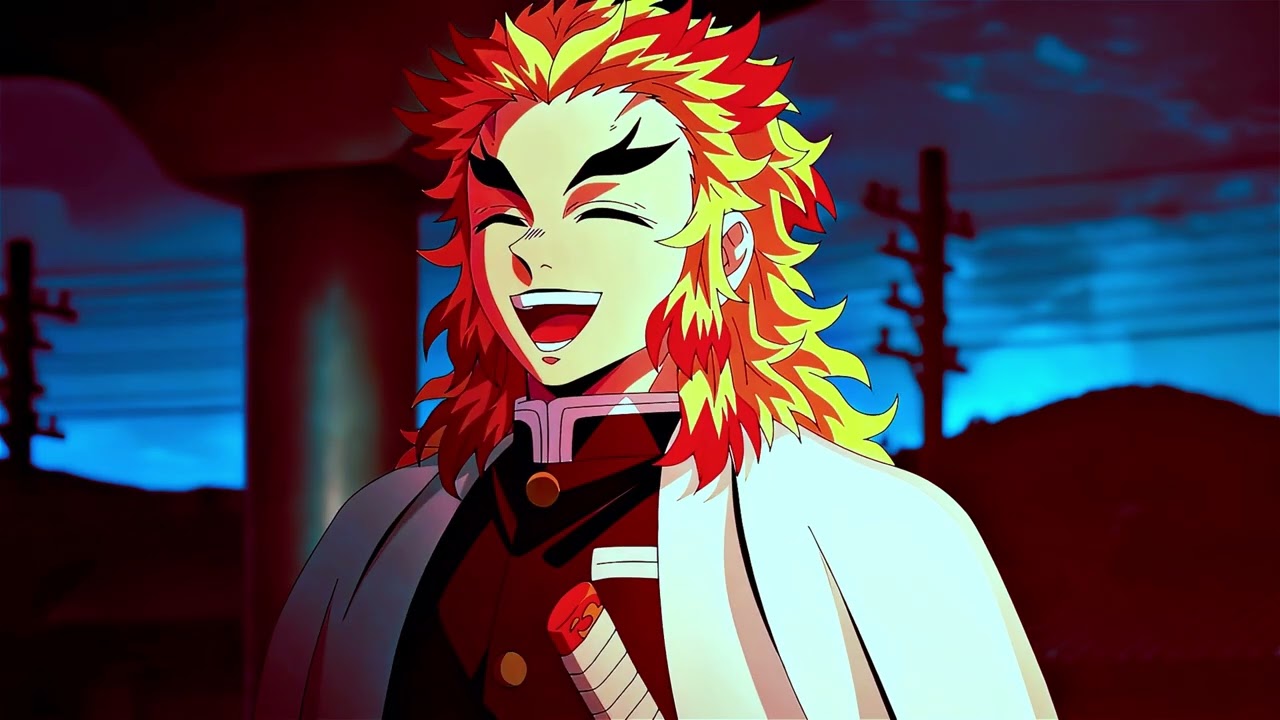 Rengoku VS akaza (NEON BLADE 2) - YouTube