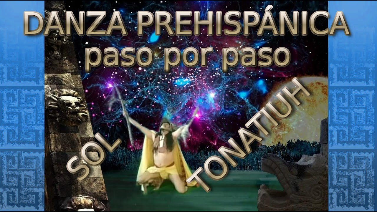 Danza prehispánica Tonatiuh Danza del Sol paso a paso. Prof Juan ...