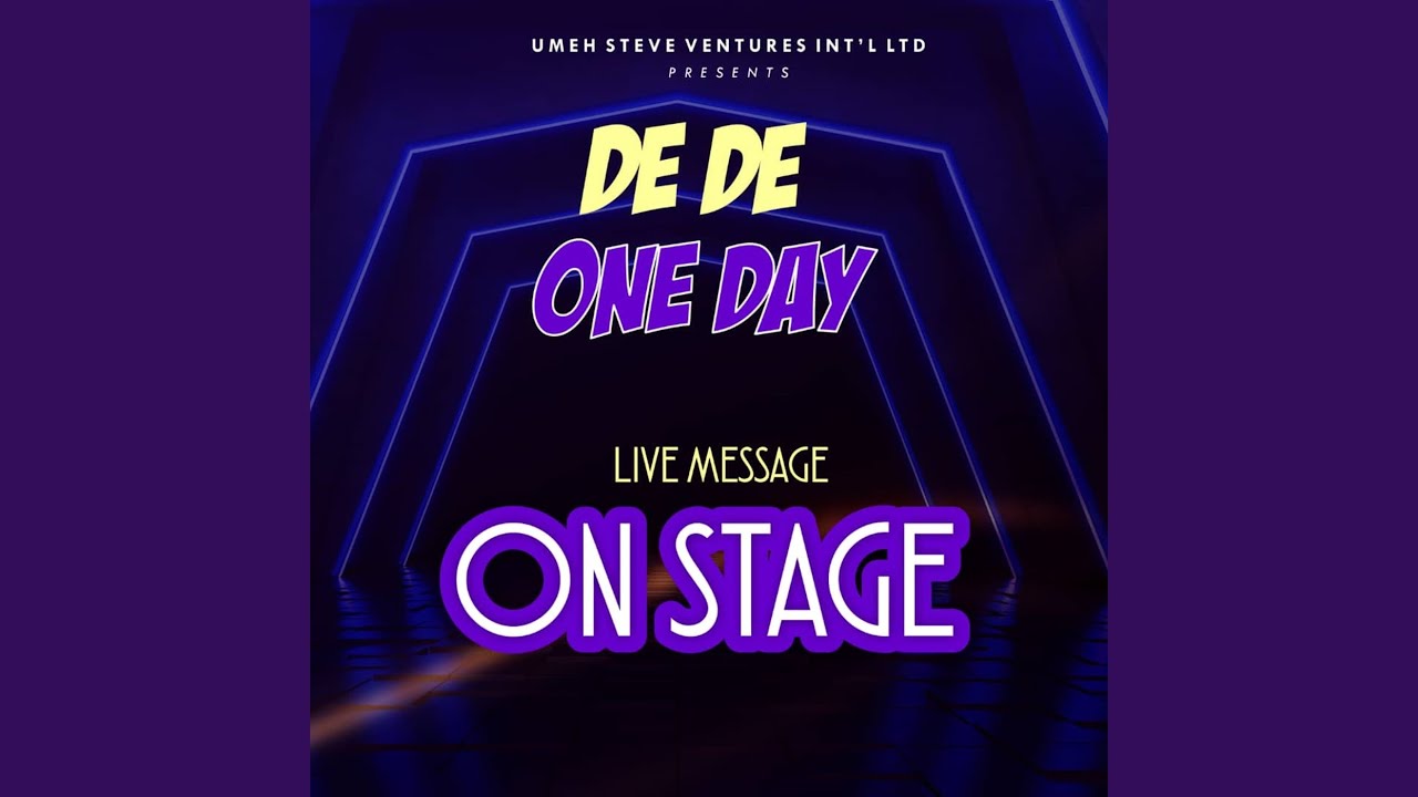 Live Message on Stage, Pt. 2 - YouTube