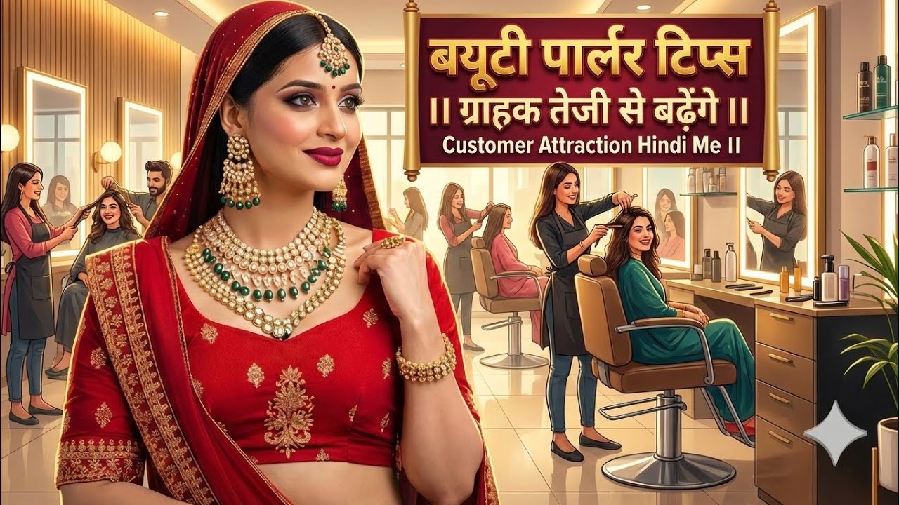 Beauty Parlour Tips ।। ग्राहक तेजी से बढ़ेंगे ।। Customer Attraction ...
