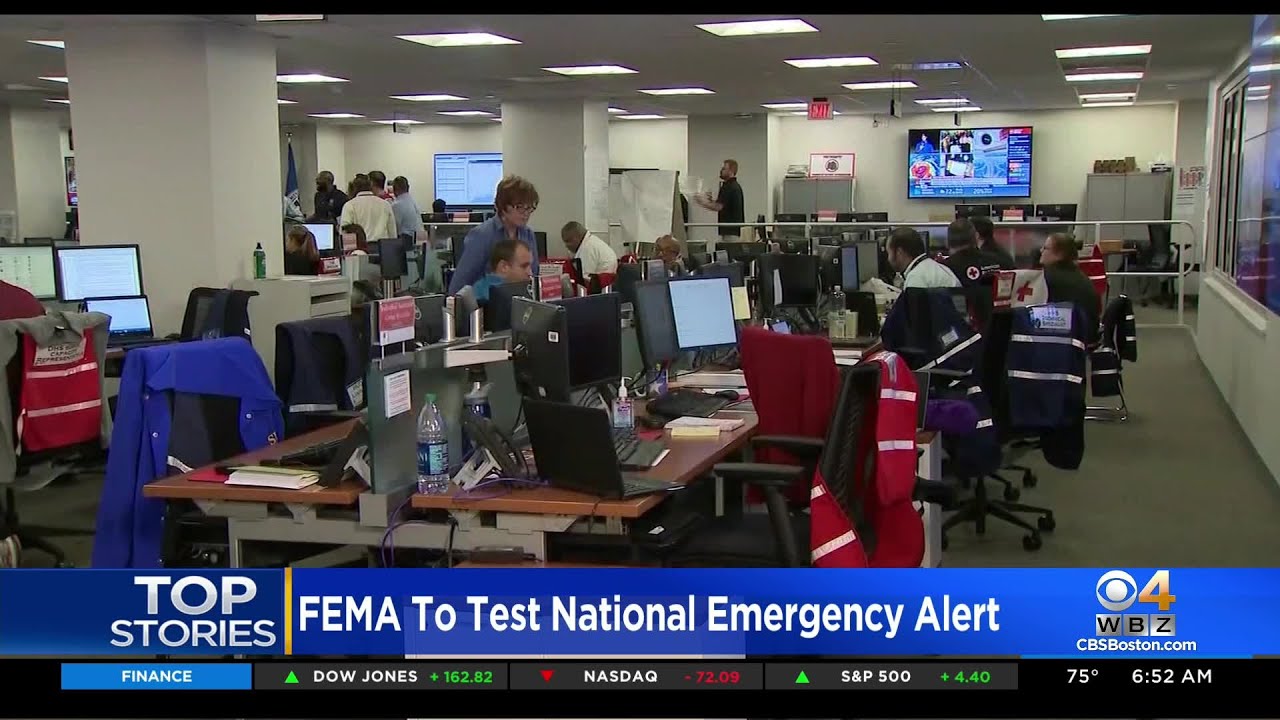 FEMA To Test National Emergency Alert On Phones, TVs and Radios ...