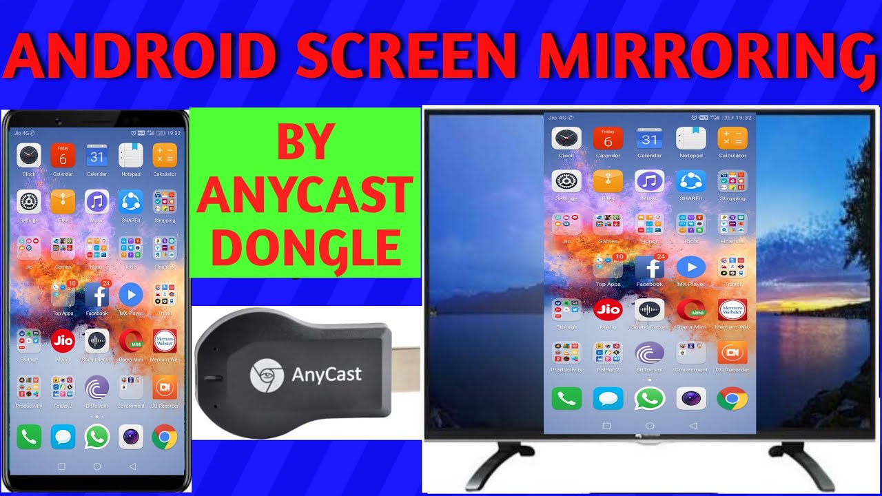 Android screen mirroring by Anycast dongle tutorial by Dailytechgyan ...