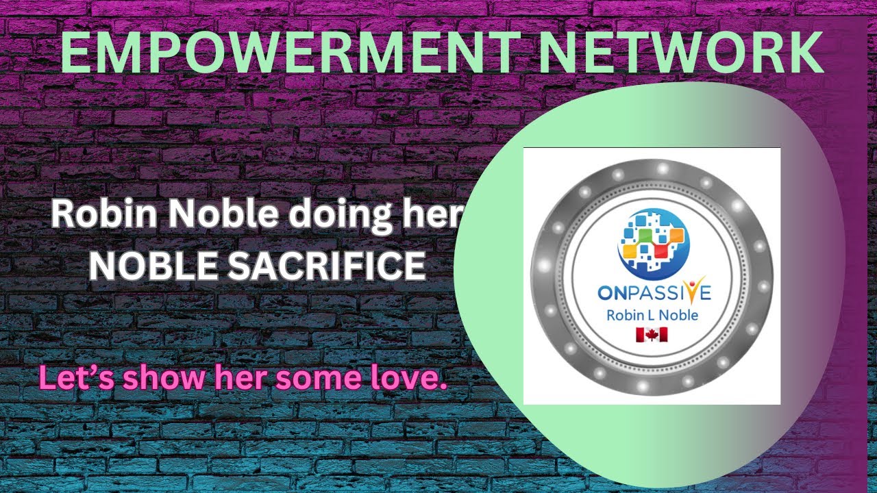 Robin Noble Doing Her NOBLE SERVICES . Please Support Her. Thanks - YouTube