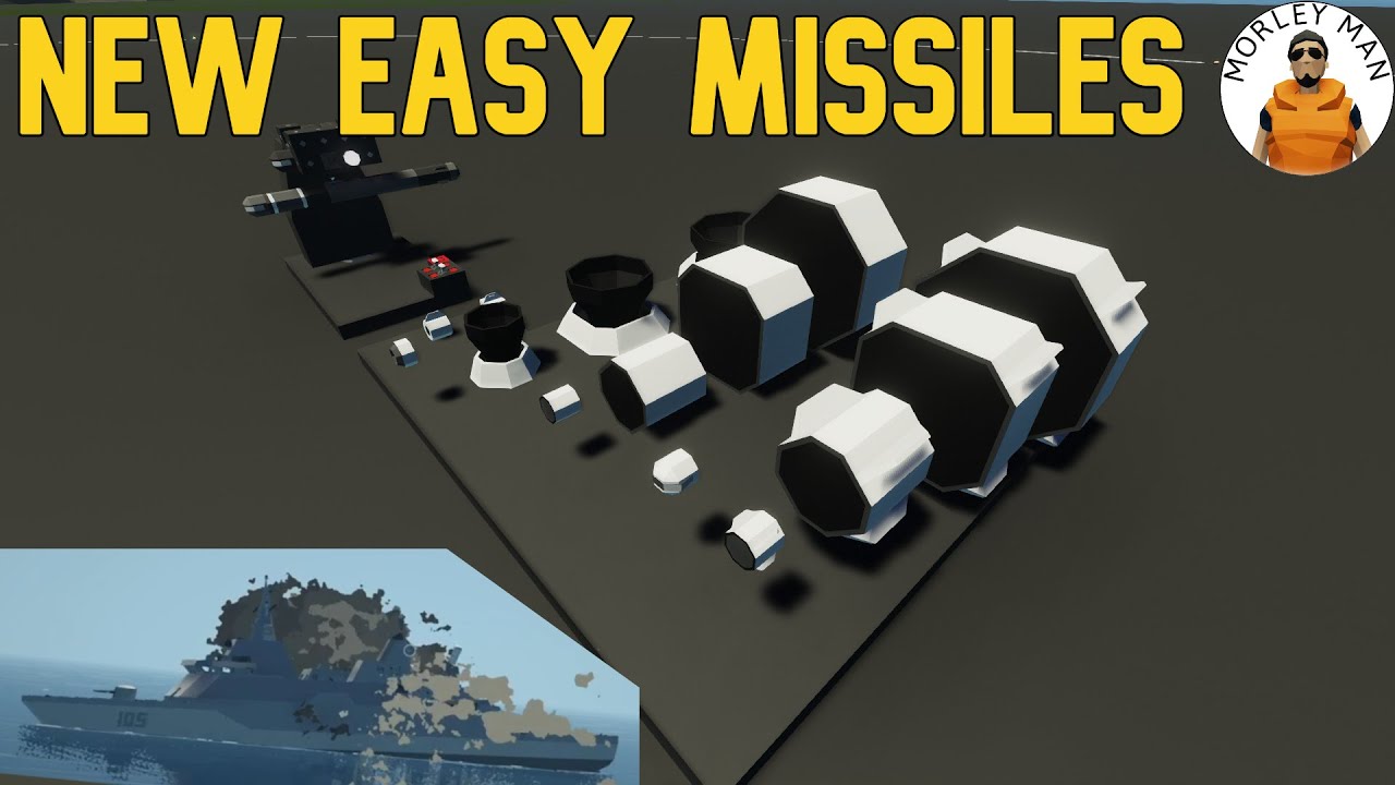 New Missile Parts and Controls! l Stormworks Build and Rescue Weapons ...