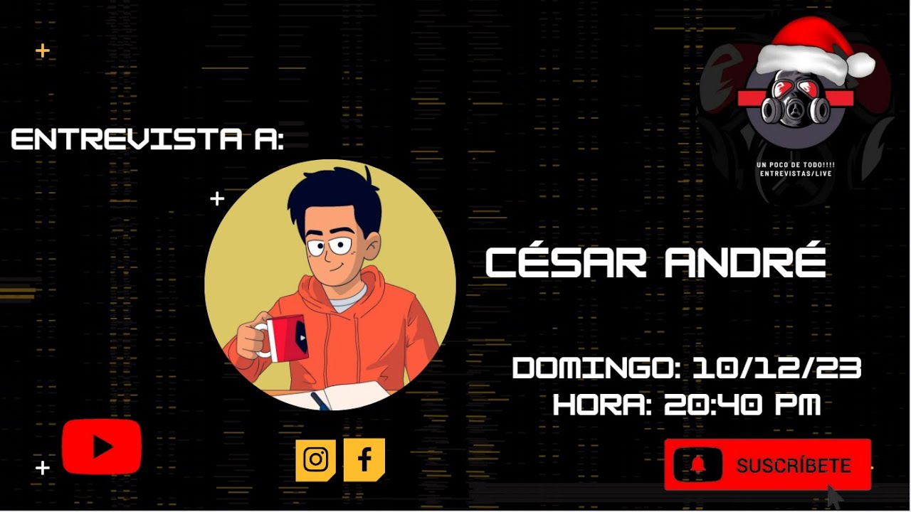 Que Nos cuentas hoy: Cesar Andre - YouTube