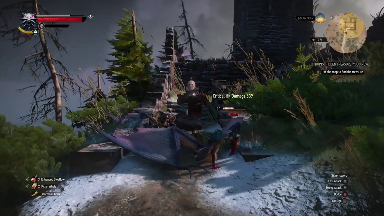 The Witcher 3 - Treasure Hunt: Ruins, Hidden Treasure, You Know - YouTube
