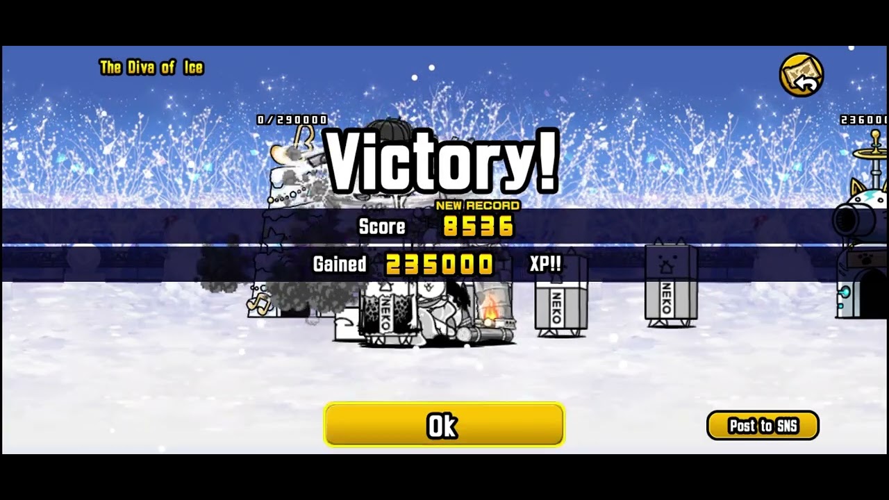 Battle Cats: Snow Miku ( 3 Crowns): World of Snow , The Diva of Ice ...