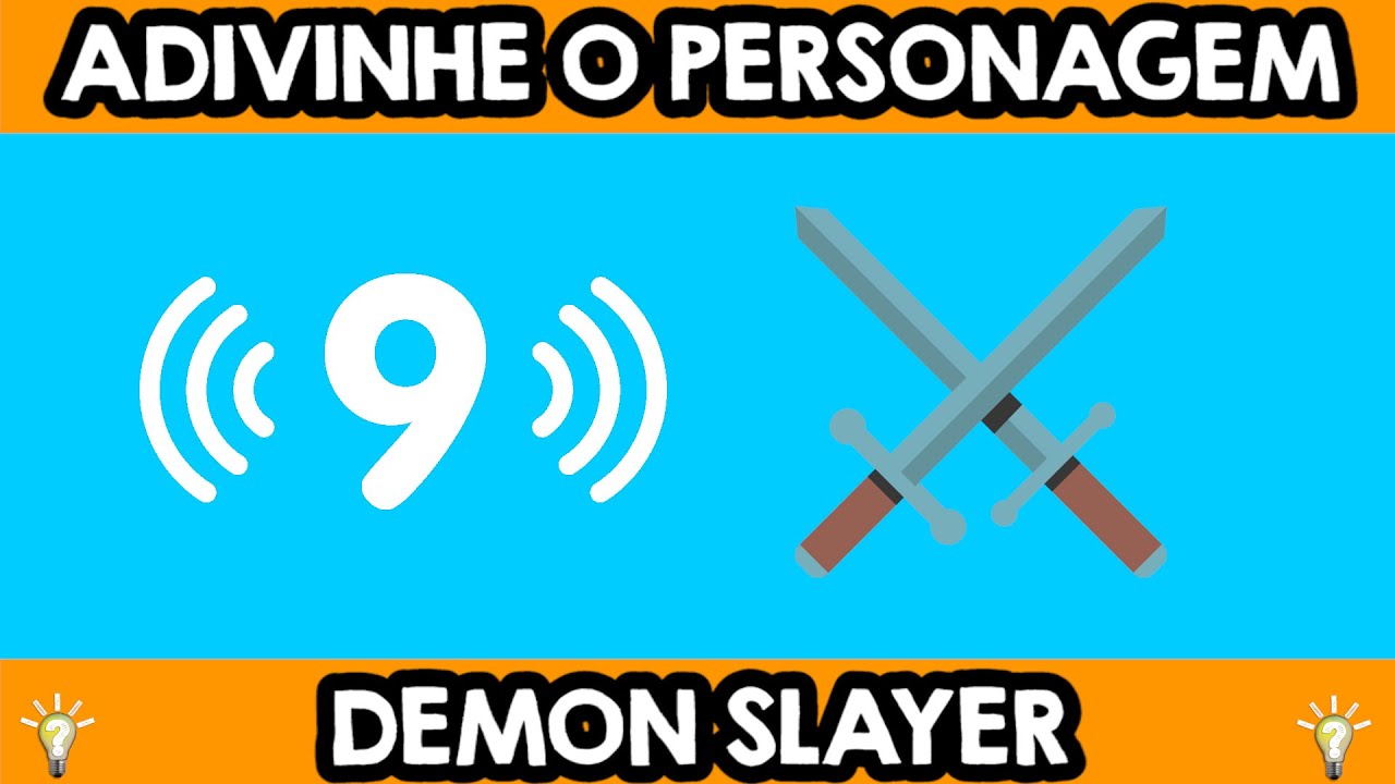 ADIVINHE O HASHIRA DE DEMON SLAYER PELO EMOJI! JOGO DE ADIVINHAR COM ...