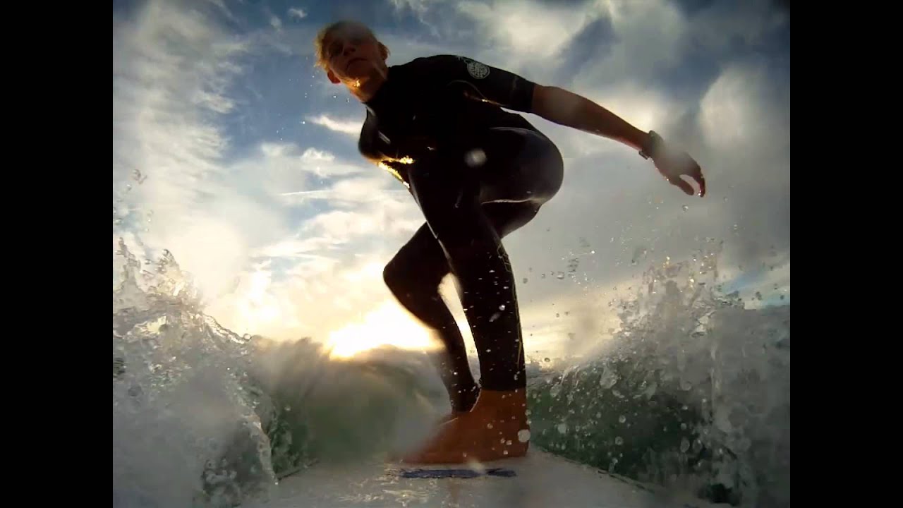 Surfing Frankreich GoPro Hero HD - YouTube