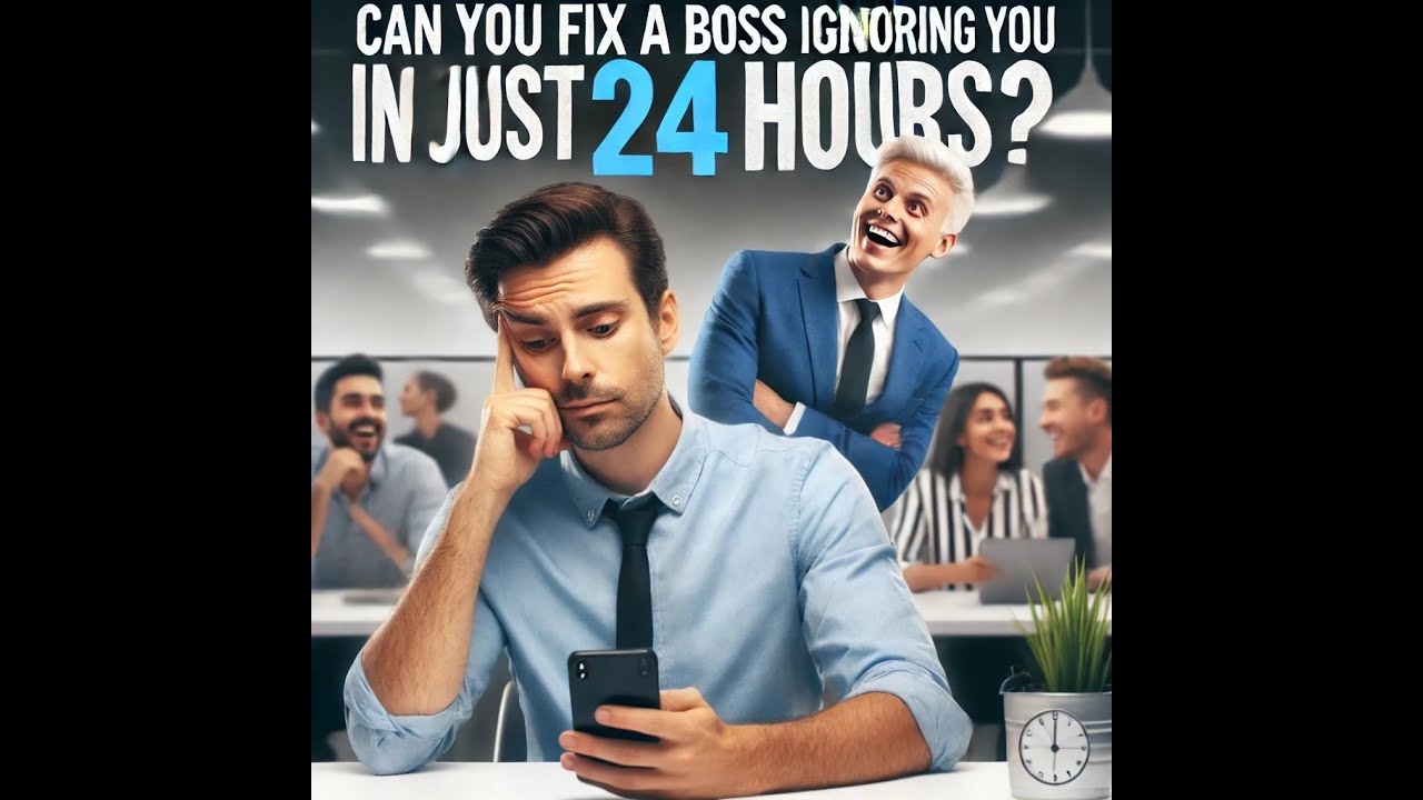 Can You FIX A Boss Ignoring You In Just 24 Hours? - YouTube