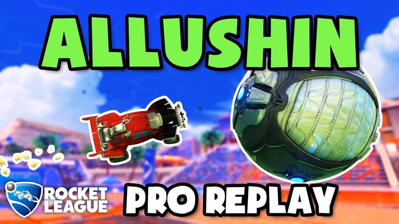 Allushin Pro Ranked 2v2 POV #121 - Rocket League Replays - YouTube