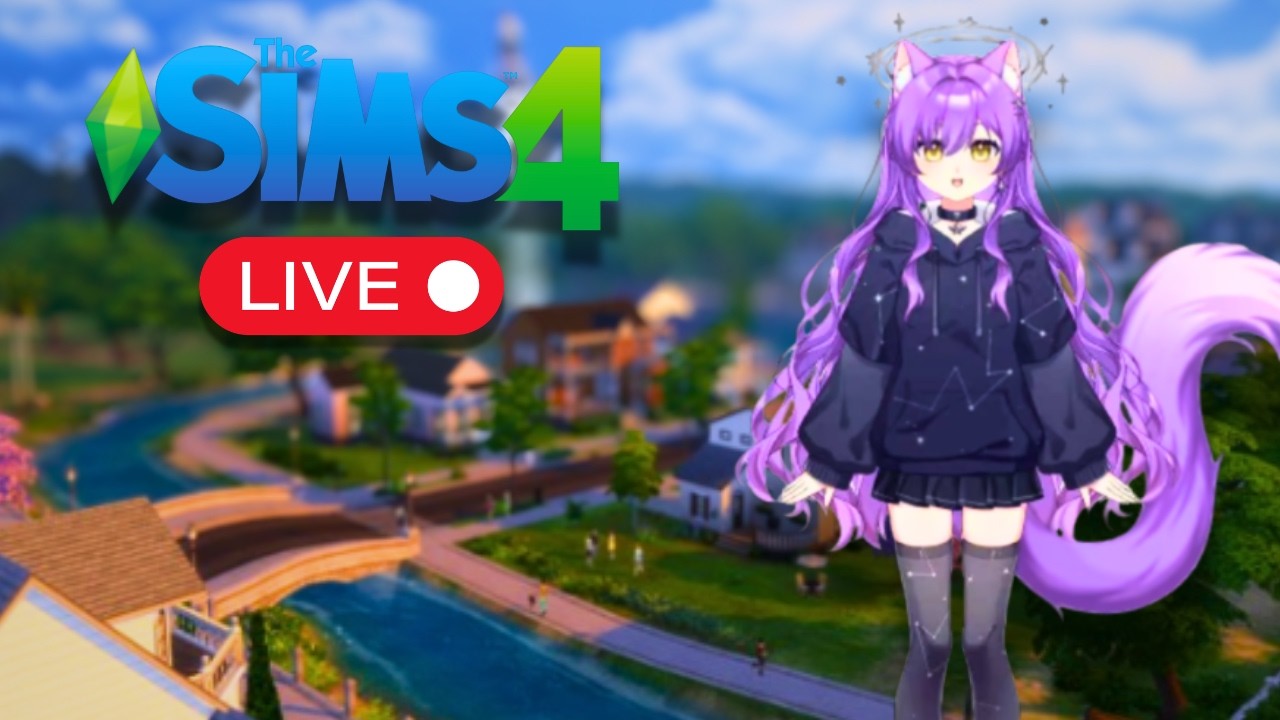 Sims 4 VTuber | Cozy with Bright Stars - YouTube