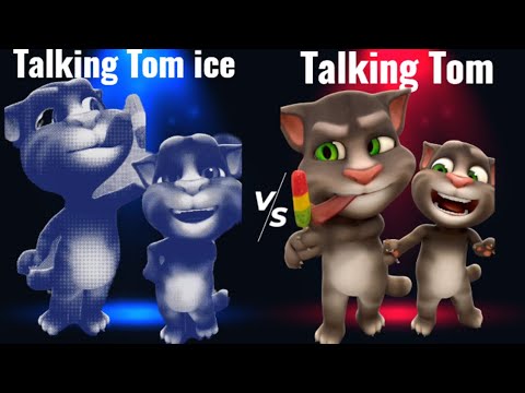 Talking Tom Ice VS Talking Tom‼️@rdndone - YouTube