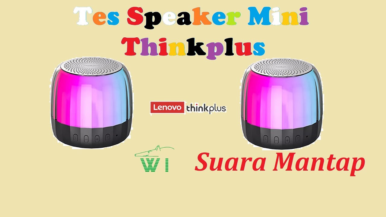 Tes Speaker Mini Bluetooth Thinkplus dari LENOVO Suara Mantap Dan ...