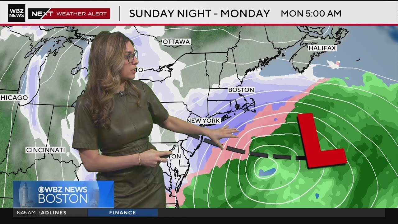 Boston weather forecast for today and this weekend - YouTube