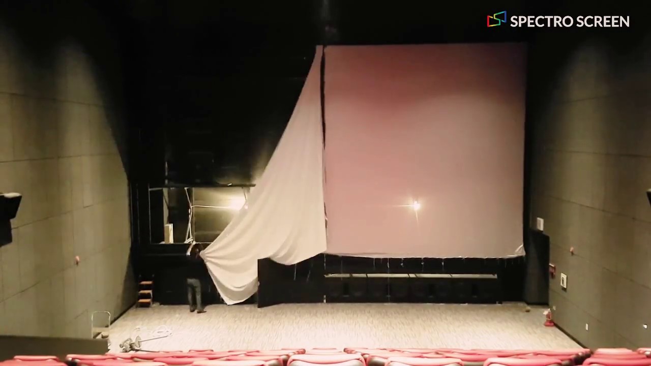 3D Screen Installation by SPECTRO SCREEN CO., LTD. - YouTube