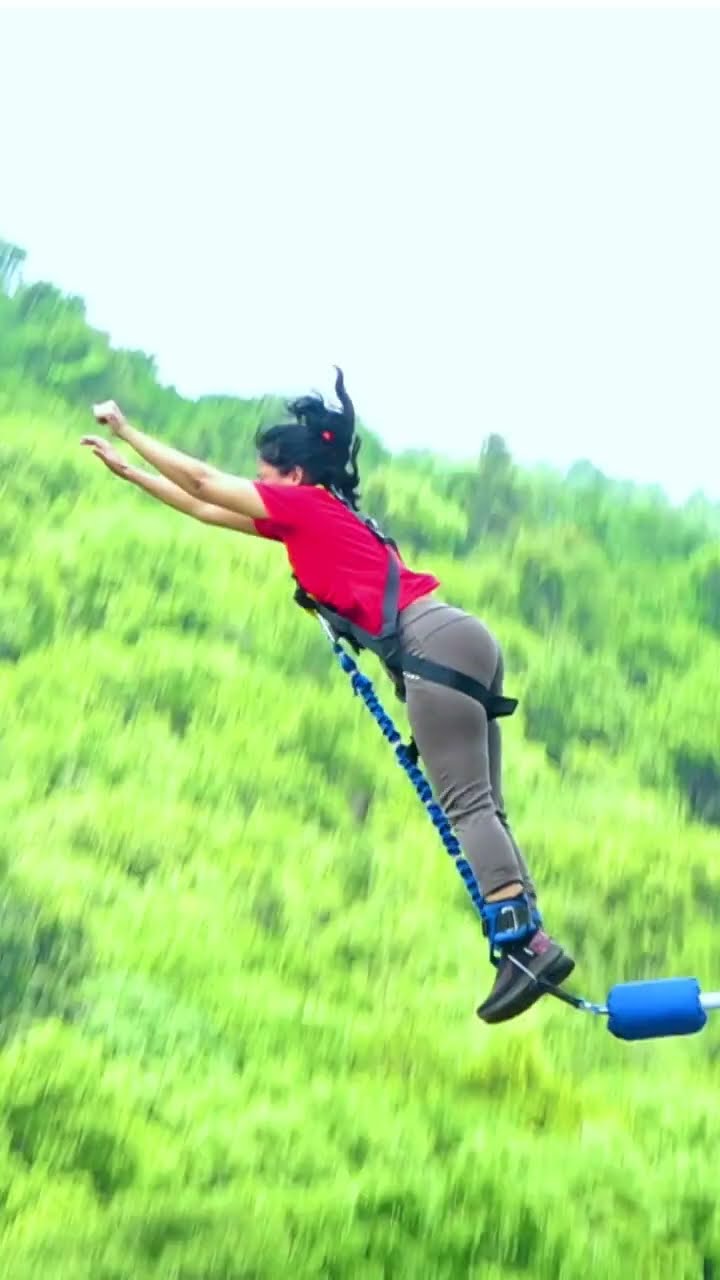 bungy jumping @jumping heights goa #thrill# adrenaline rush# motivation ...