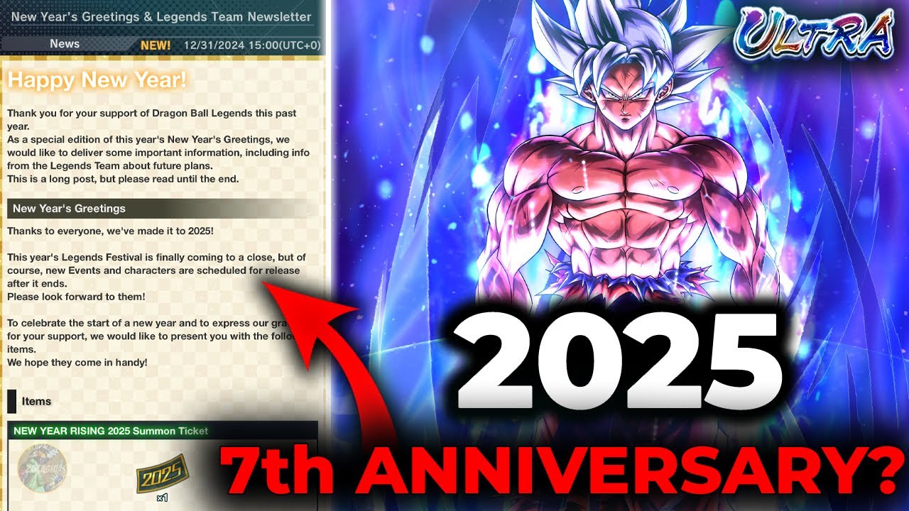 7th ANNIVERSARY Is Going To Be HUGE! 2025 New Years News Letter ...