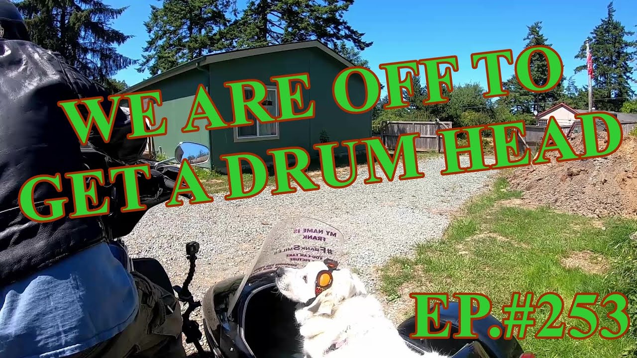 The Frank Files SIDECAR RUN FOR A DRUM HEAD - YouTube