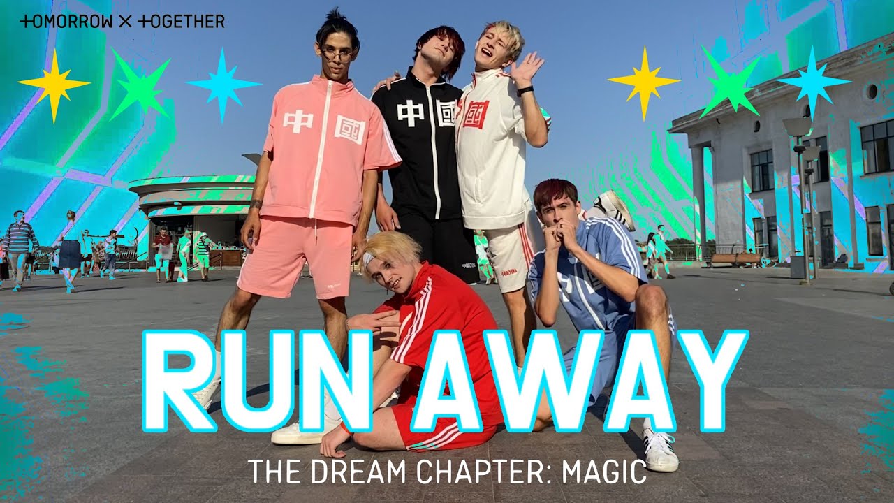 [KPOP IN PUBLIC] TXT (투모로우바이투게더) - Run Away (9와 4분의 3 승강장에서 너를 기다려 ...